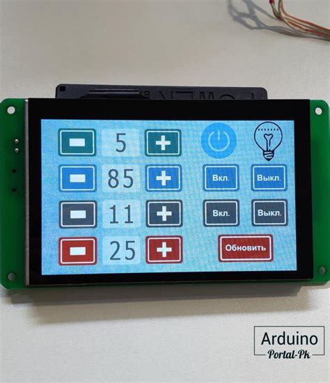 Hmi дисплей Dwin для создания проектов на Arduino EsЗ32