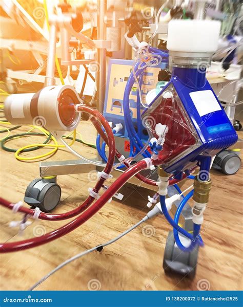 Ecmo Extra Corporeal Membrane Oxygenation Symbol Concept Words `ecmo Extra Corporeal Membrane