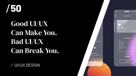 Good UI UX Can Make You Bad UI UX Can Break You Agency 50