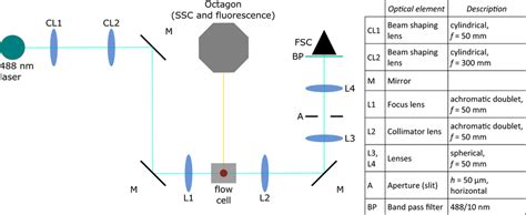 Schematic Drawing Of The Setup Of The Modified Lsr Ii The Beam Shaping