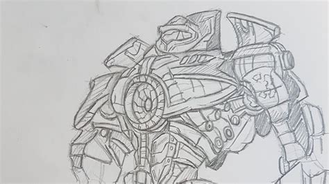 Pacific Rim Gipsy Danger Drawing