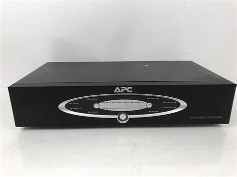 Apc H10 Black 12 Outlet Power Conditioner H10blk Reverb