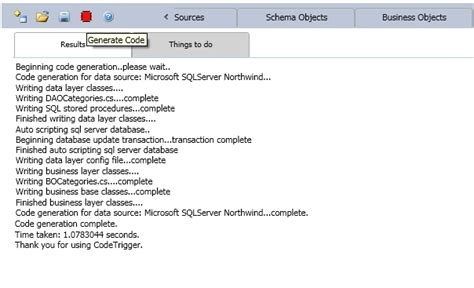Code Trigger Code Generation Tools For C Wpf Wcf Sql Serveroraclemysql Visual Studio