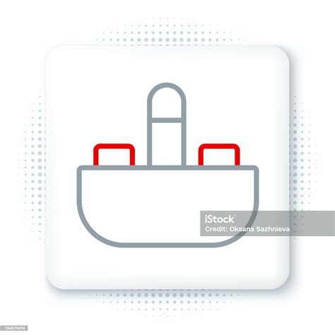 흰색 배경에 격리 된 물 수돗물 아이콘 라인 워시 바신 다채로운 개요 개념 벡터 가구에 대한 스톡 벡터 아트 및 기타 이미지 가구 가정 생활 가정 주방 Istock