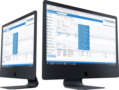 acumatica manufacturing product configurator software brilliant cloud