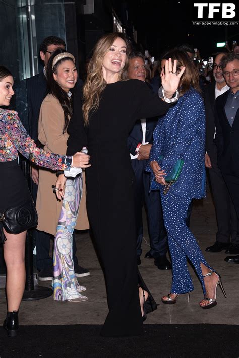 Olivia Wilde Wears A Sexy Black Dress As She Heads To The Dont Worry