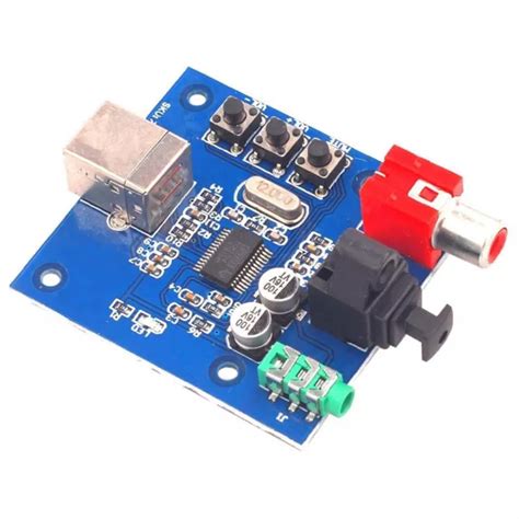 Codeur Pratique Neuf Carte Nue Décodeur Carte Son Fibre Optique