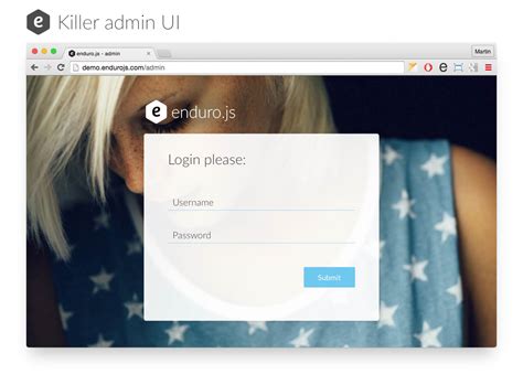 github gottwik enduro minimalistic lean and mean node js cms