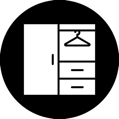 Closet Vector Icon Style 22618045 Vector Art At Vecteezy