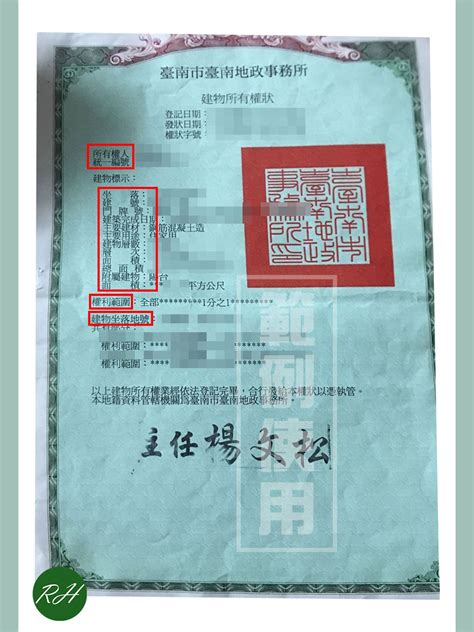 權狀是什麼？5重點帶你看懂房屋身分證！ 榮華行銷理財中心