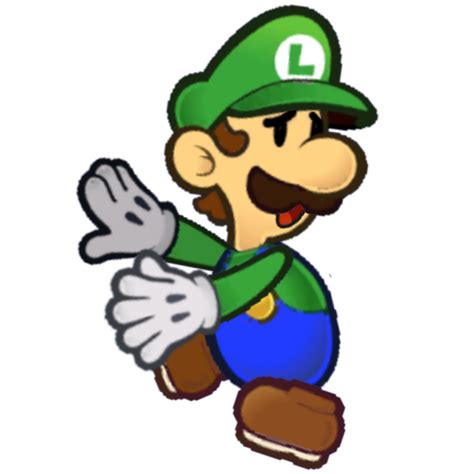 Paper Luigi Smash Ultimate Render By Soweee On Deviantart