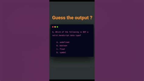 Javascript Interview Questions How To Answer Them Shorts Javascriptinterview Javascript