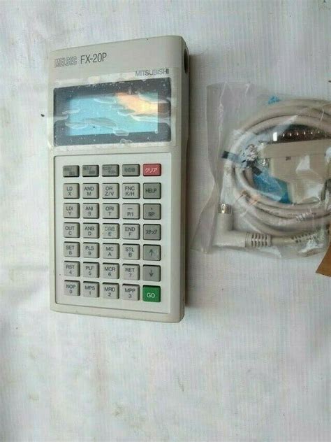 Mitsubishi Electric Fx 20p Mfxc V400 Programming Panel Melsec Fx20p