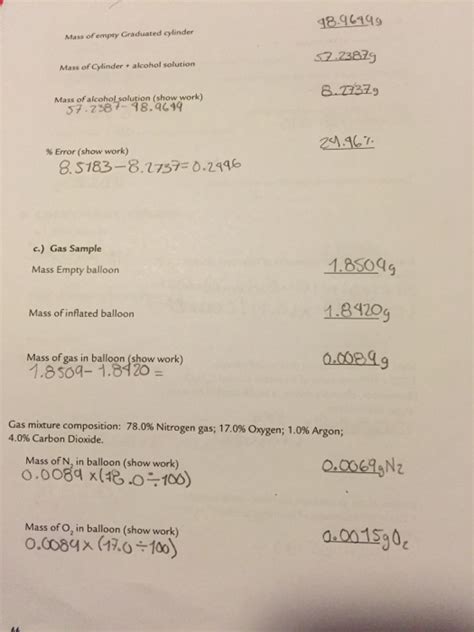 Solved DATA AND CALCULATIONS A ISOTOPES AND AVERAGE MASS Chegg Com