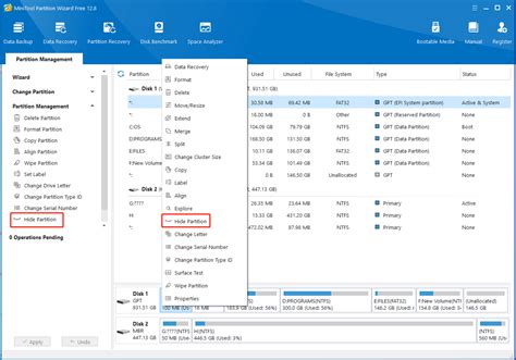 How To Hide A Recovery Partition There Are Methods