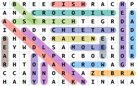 Science Word Search