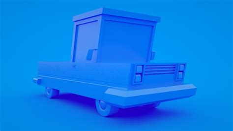파란색 파스텔 배경에 만화 낮은 폴리 자동차 3d 렌더링 기하학적 장면 차에 대한 스톡 사진 및 기타 이미지 차 대학교