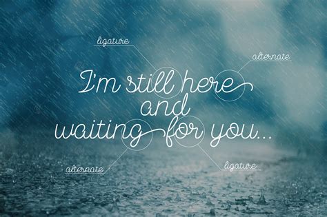 November Rain Script On Yellow Images Creative Store
