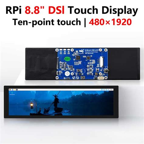 Raspberry Pi Inch DSI MIPI Display LCD Capacitive TouchScreen X