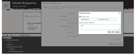 Auto Expanding Sections In Resignation Page For All Level Of Approvers — Cloud Customer Connect