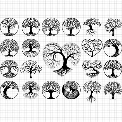 Tree Of Life Svg Etsy