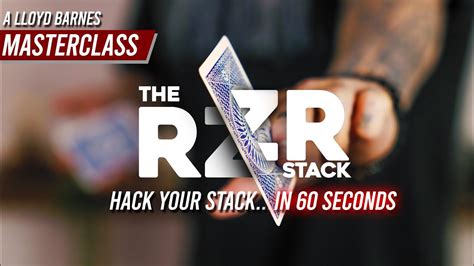 The Rzr Stack Masterclass Youtube