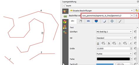 Counting Layer Segments In Qgis Field Calculator Geographic