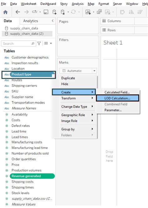Tableau Fixed Function Syntax Examples How To Use