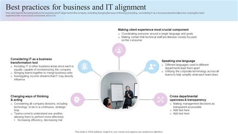 It Business Alignment Framework Best Practices For Business And It