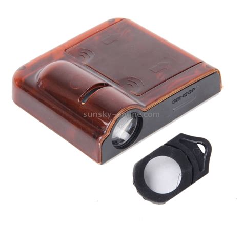 2 Pcs Led 유령 그림자 빛 자동차 도어 Led 레이저 환영 장식 조명 시보레 자동차 브랜드 디스플레이 로고 빨간색