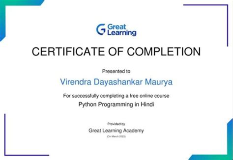 Virendra Maurya On Linkedin Pythonprogramming Greatlearning