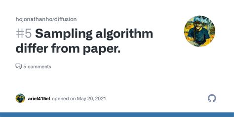 sampling algorithm differ from paper · issue 5 · hojonathanho