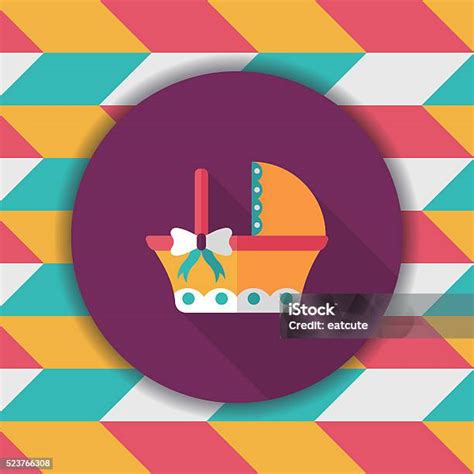 베이비 크래들 침대 평편 아이콘크기 긴 Shadow Eps10이 포함됩니다 바퀴에 대한 스톡 벡터 아트 및 기타 이미지 바퀴 벡터 병원 Istock