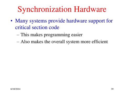 Ppt Process Synchronization Powerpoint Presentation Free Download Id 1308470