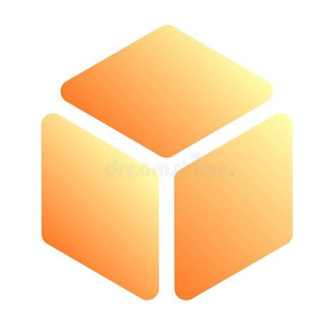 Isometric Cube Element Icon Cubist Abstract 3d Shape Stock Vector Illustration Of Abstract