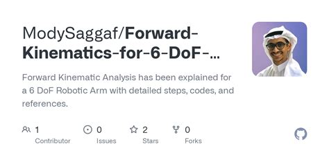 GitHub ModySaggaf Forward Kinematics For DoF Robotic Arm Forward