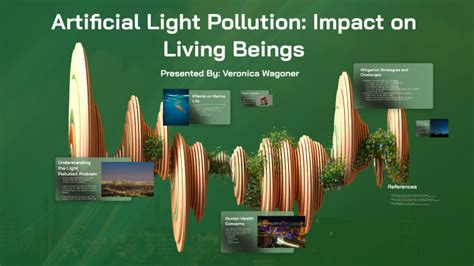 Artificial Light Pollution Impact On Living Beings By Veronica Mae On