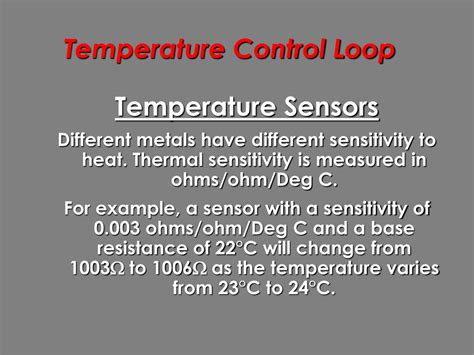 Ppt Temperature Control Loop Powerpoint Presentation Free Download