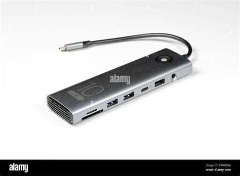 Modern Multifunctional Adaptor Or Multiport Docking Station Provide