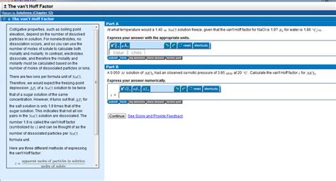 Solved Colligative Properties Such As Boiling Point