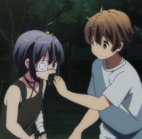 Rikka X Yuta Personajes De Anime Arte De Anime Imagenes Compartidas