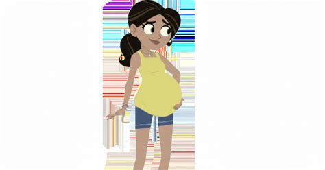 Pregnant Aviva Corcovado Yellow Tank Top Shorts By Jayhardly8706 On