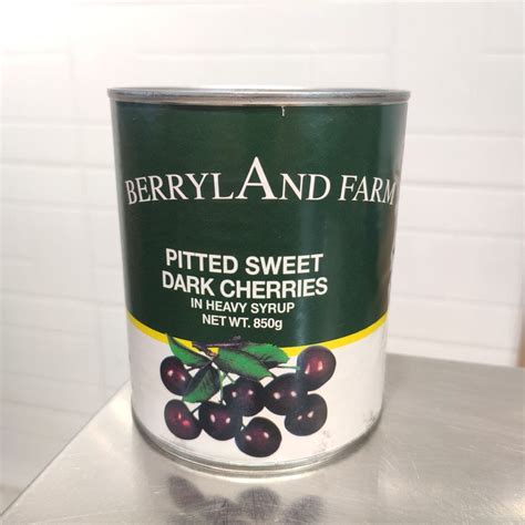 Berryland Farm Pitted Sweet Dark Cherries In Heavy Syrup 850g BeeCost