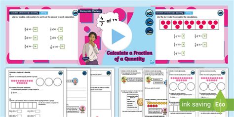 👉 Y5 Dim Step 4 Calculate A Fraction Of A Quantity