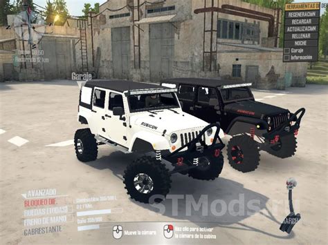 Jeep Wrangler Rubicon Spintires Mudrunner
