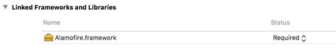 Ios Using 3rd Party Framework Alamofire In My Sub Project