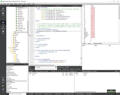 Blog 4 Exploring And Debugging OpenTX With Qt Creator IDE Under 64