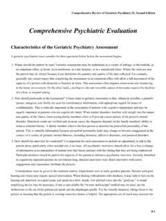 Comprehensive Psychiatric Evaluation Comprehensive Psychiatric Evaluation Pdf PDF PRO