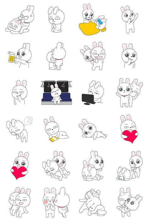 A Strange Couple Rabbit