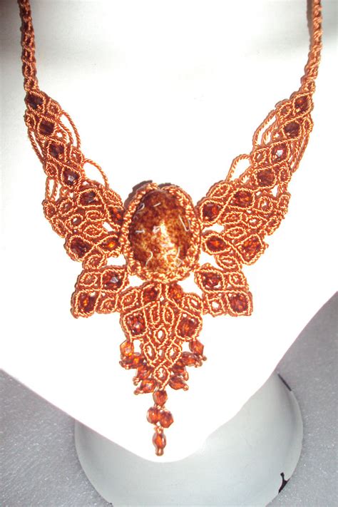 Images About Macrame Weaving Braiding And Knots On Pinterest Macrame Necklace Macrame